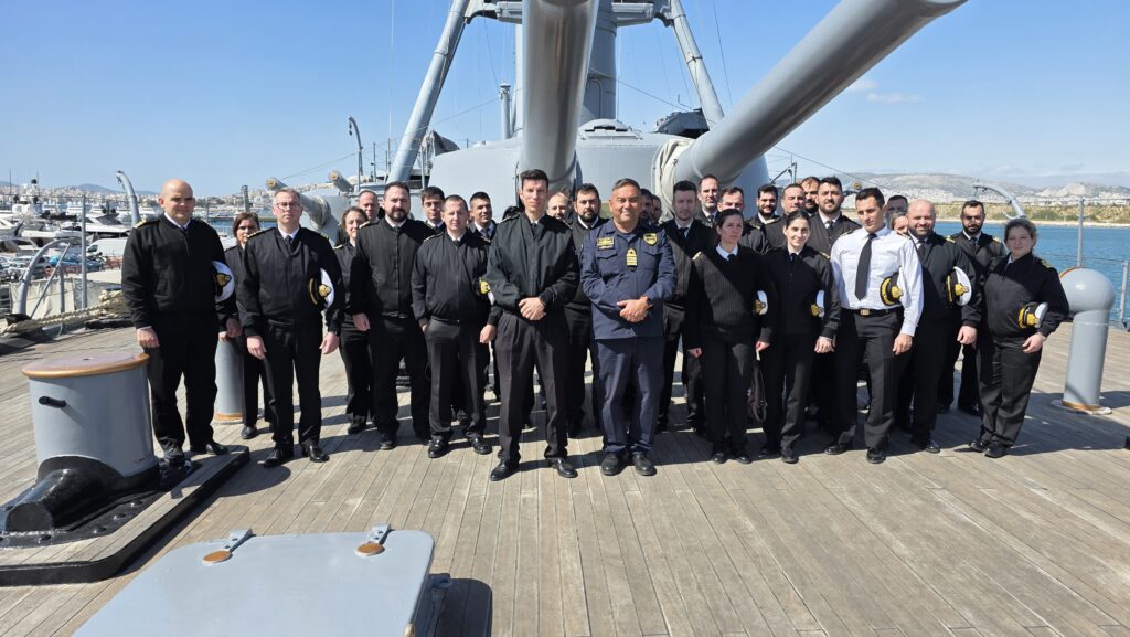 Visit of Students from the Hellenic Navy Command and Staff College to ...